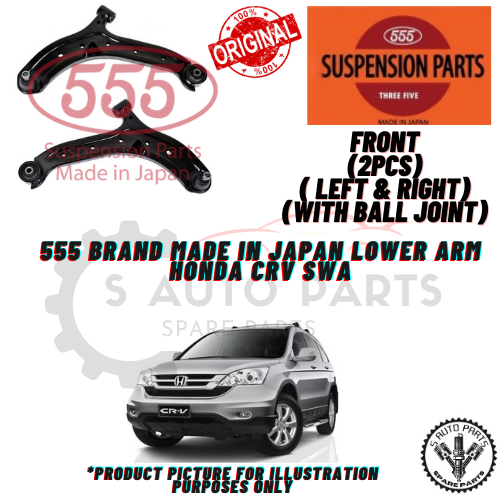 HONDA CRV (SWA) 555 BRAND LOWER ARM (FRONT LEFT & RIGHT)(with ball ...