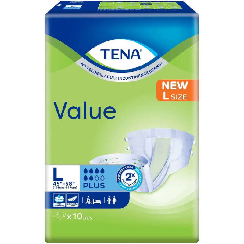 Tena Value Size L (Ready Stock) | Shopee Malaysia