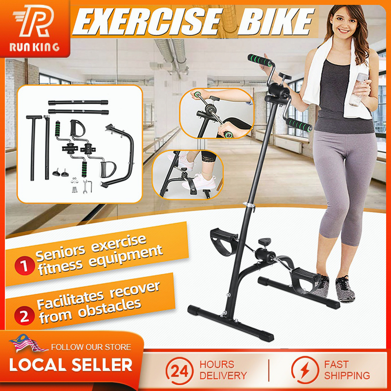 Rehabilitation Bicycle Portable Collapsible Elderly Indoor Hand / Foot ...