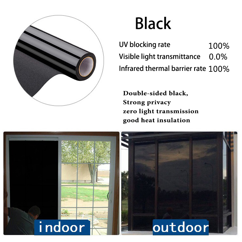 WEFILM Window Tinted Film Window Film Privacy Glass Sticker Mirror Film ...