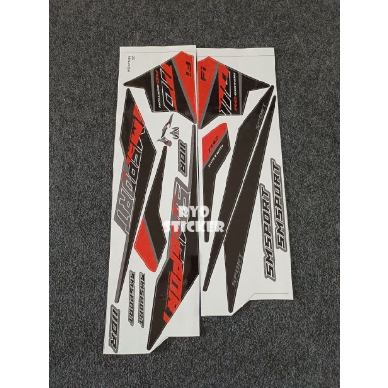STICKER SM SPORT 110R RC/SNIPER /API EDITION/ONE PIECE EDITION/HAYABUSA ...