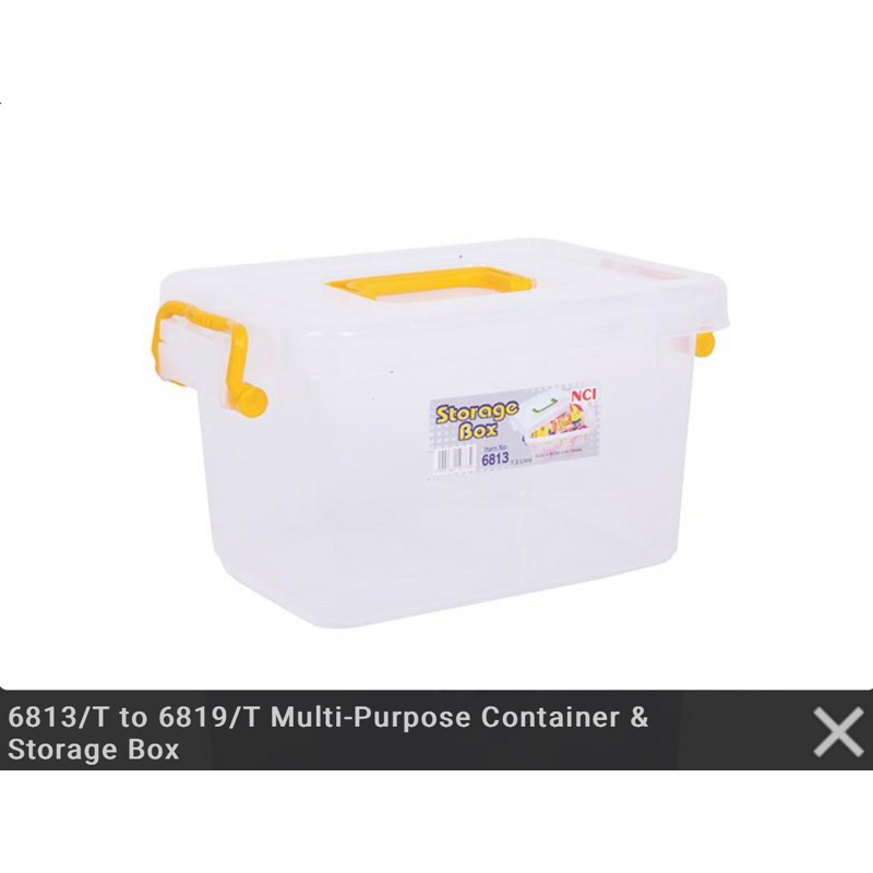 NCI 6813/6815/6817 Multi-Purpose Container Storage Box | Shopee Malaysia