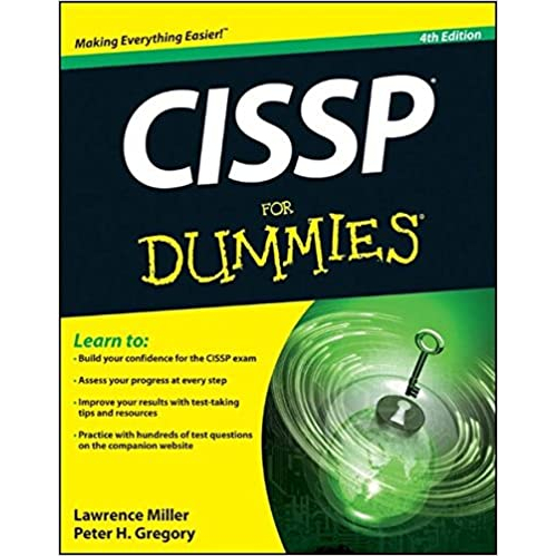 CISSP For Dummies (paper quality got yellow spot due to long time ...