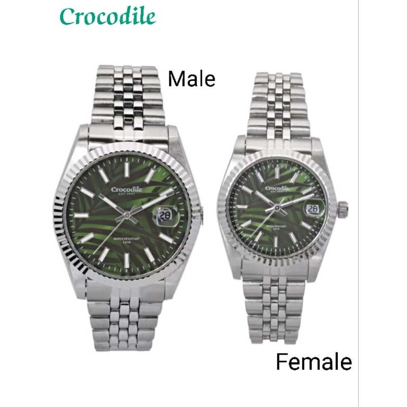 100% ORIGINAL Crocodile Analog Quartz Watch CR5952 | Shopee Malaysia