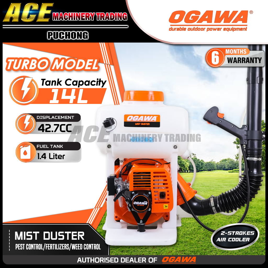 [ 100% Original ] Ogawa Mist Blower Mist Duster Turbo (SS650T) - HEAVY DUTY | Shopee Malaysia