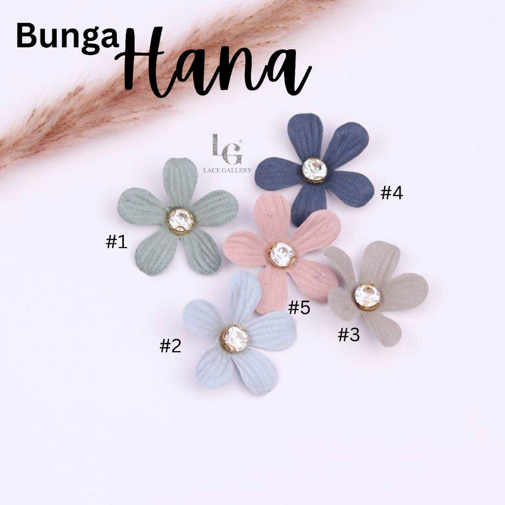 🔥 READY STOK | BUNGA HANA EXCLUSIVE by LACE GALLERY 🔥 | Shopee Malaysia