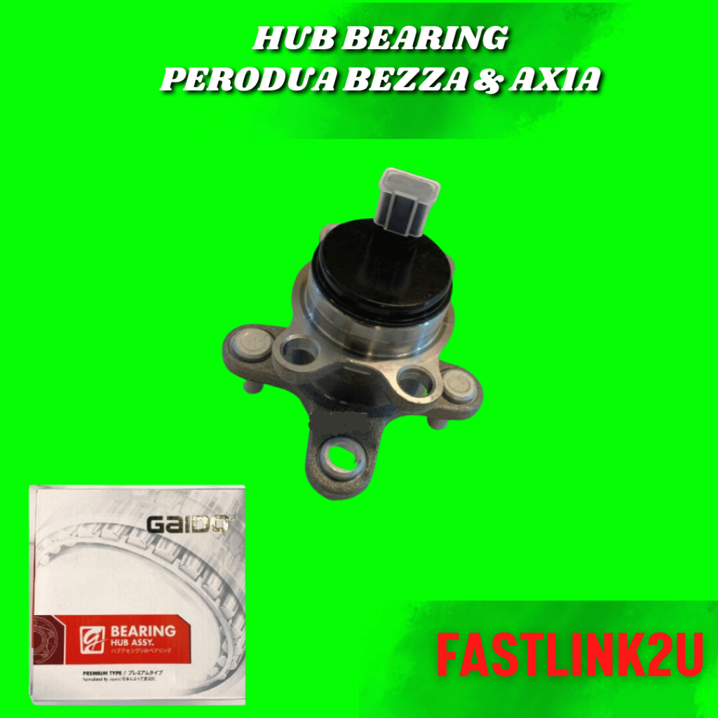 Fastlink Gaido Rear Wheel Bearing Hub Assy Perodua Axia Bezza Original ...