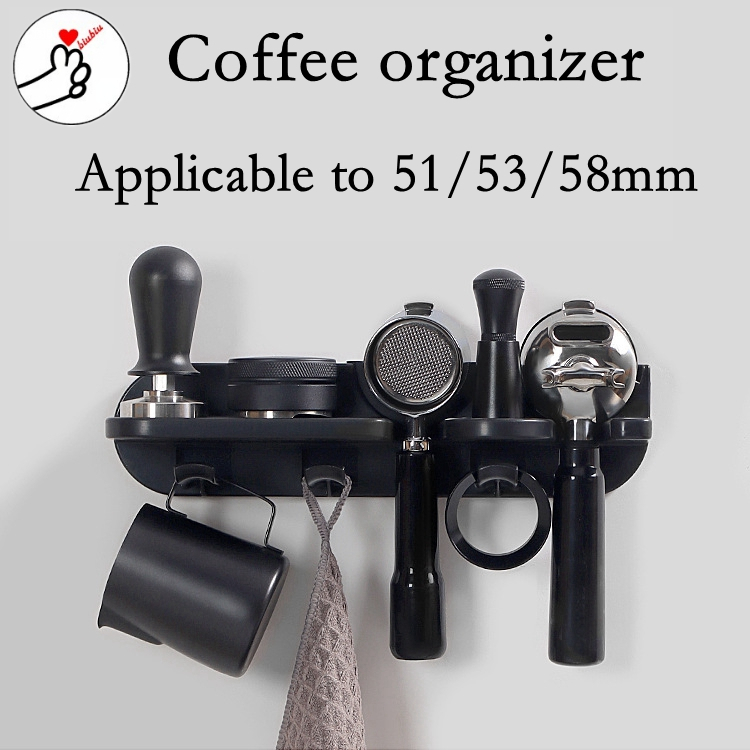 【Ready From MY】ABS 51/54/58mm Universal Espresso Machine Storage Rack ...