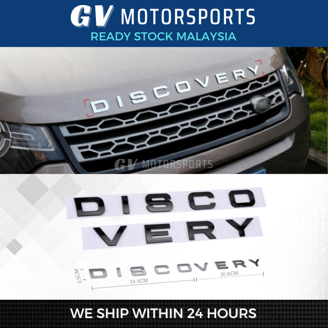 READY STOCK Land Rover Discovery Emblem Logo Car Rear Trunk Body Decal ...