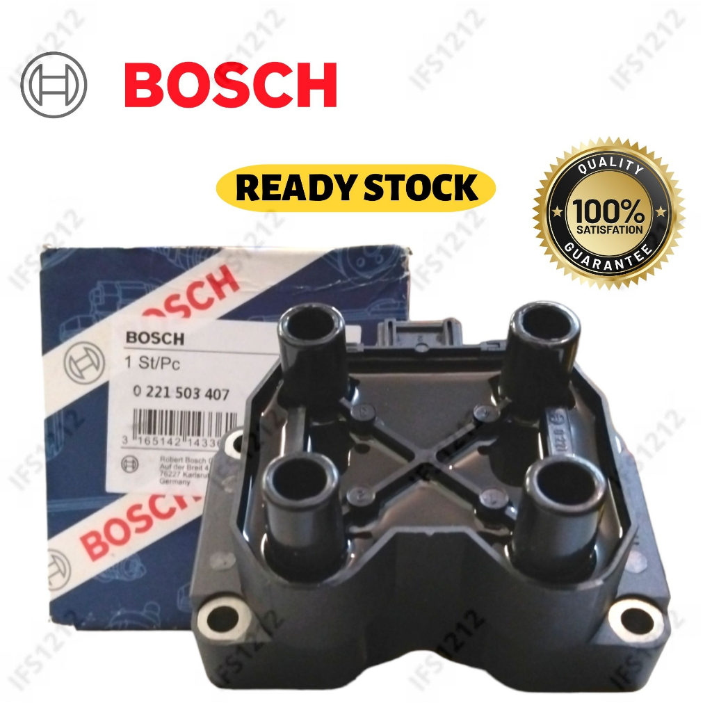 🇲🇾BOSCH🔥 IGNITION COIL PROTON WIRA SATRIA NEO WAJA EXORA GEN2 PERSONA ...