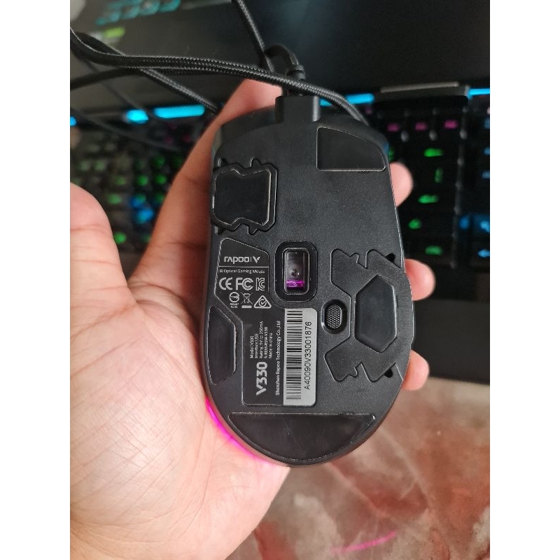 Rapoo V330 Wired Gaming Mouse | Shopee Malaysia