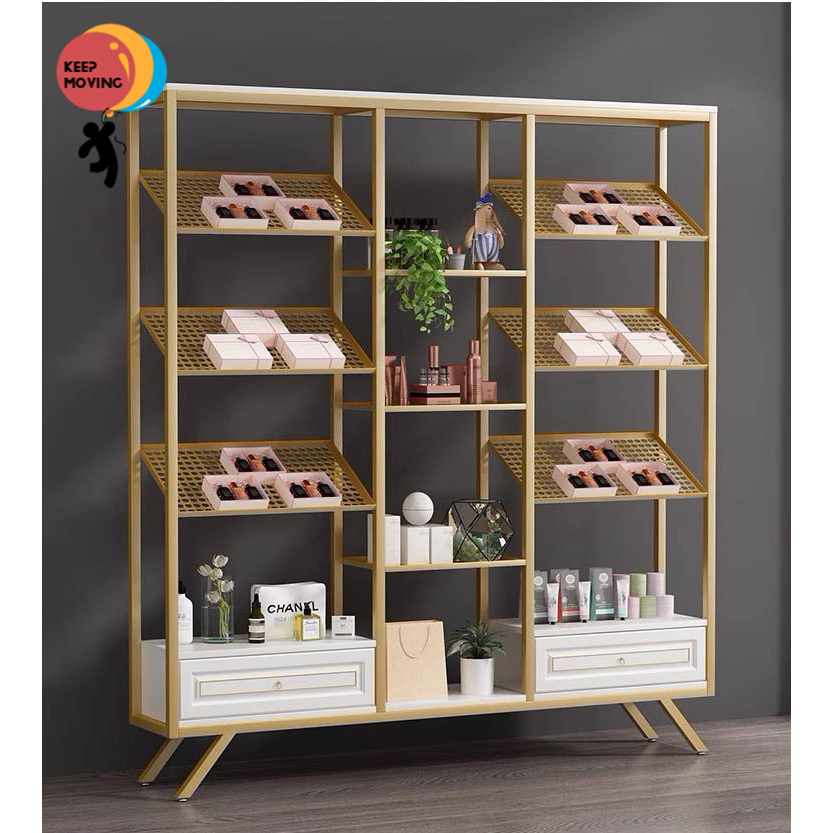 Display Rack Rak Paparan Cosmetic Beauty Salon Manicure Shop Display ...