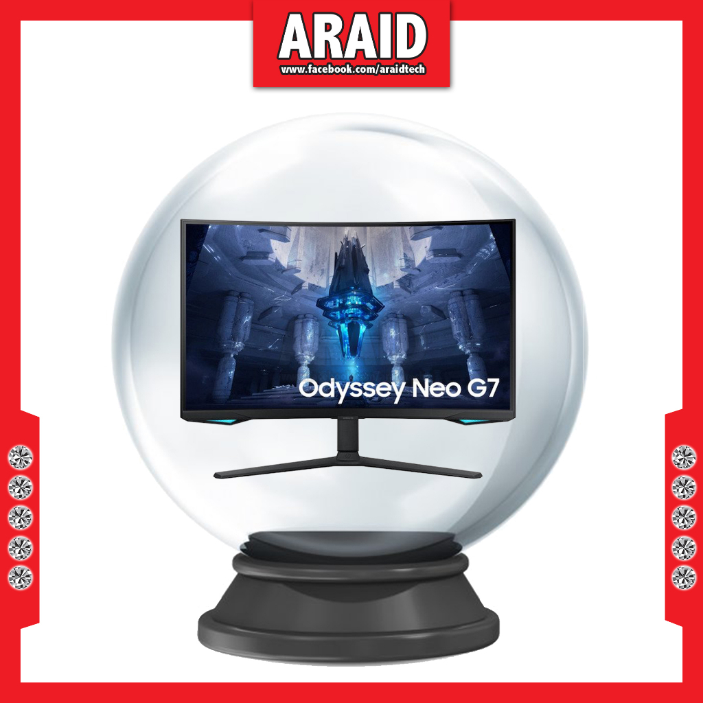 Samsung Odyssey Neo G7 - G75 LS32BG752NEXXS 32" 4K QLED 165Hz 1ms HDR2000 Curved Gaming Monitor ...