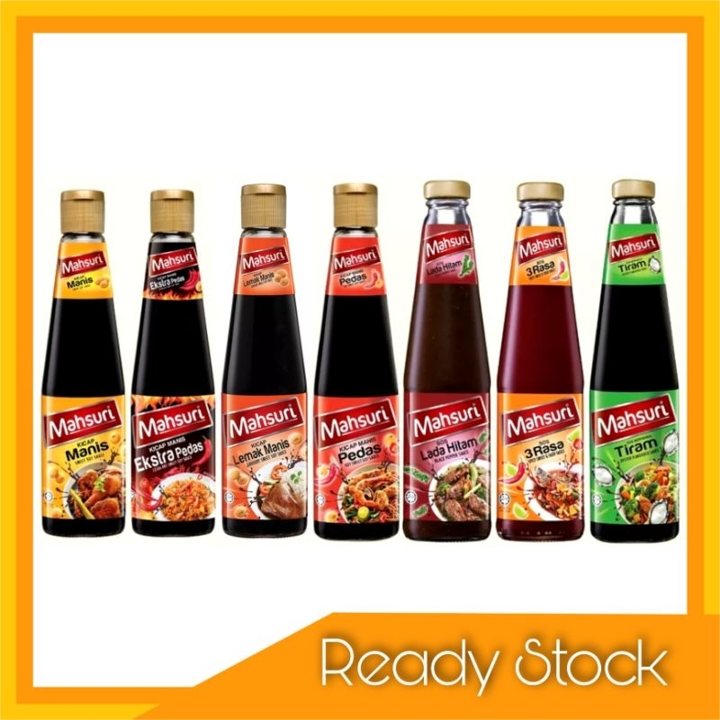 Mahsuri Sos 3 Rasa / Lada Hitam / Titam / Ekstra Pedas / Lemak Mania ...