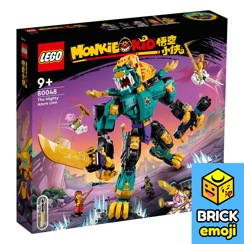 LEGO 80048 Monkie Kid The Mighty Azure Lion | Shopee Malaysia