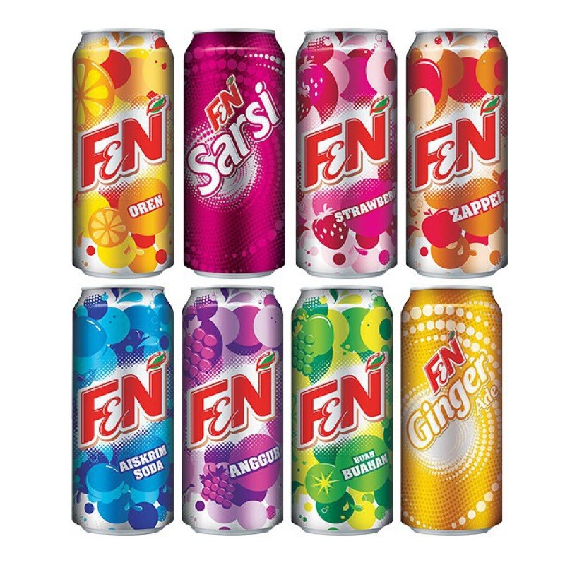 F&N CAN DRINK ASST.FLV.( GRAPE / ORANGE / STRAWBERRY / SARSI / GINGER ...