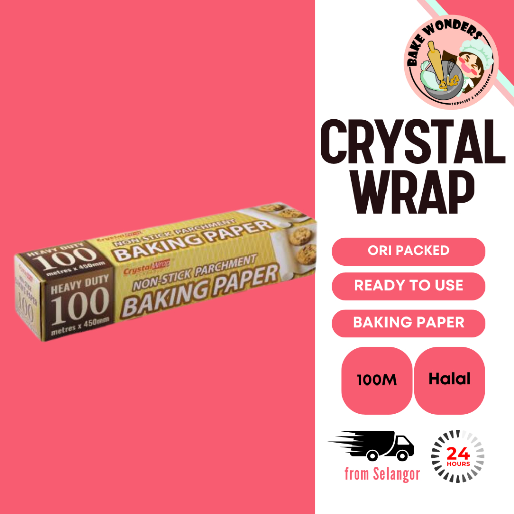 CrystalWrap Non-Stick Baking Paper/ Crystal Wrap Non-Stick Baking Paper ...