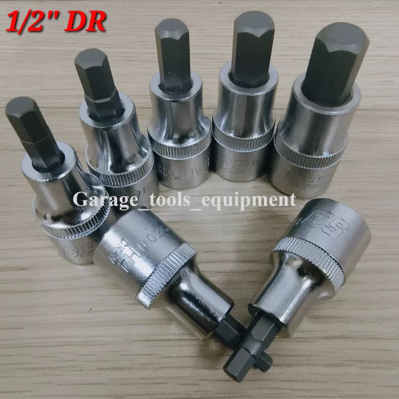 SB Tools 1/2" DR Hex Bit Socket H4~H12 | Unit Price | Shopee Malaysia