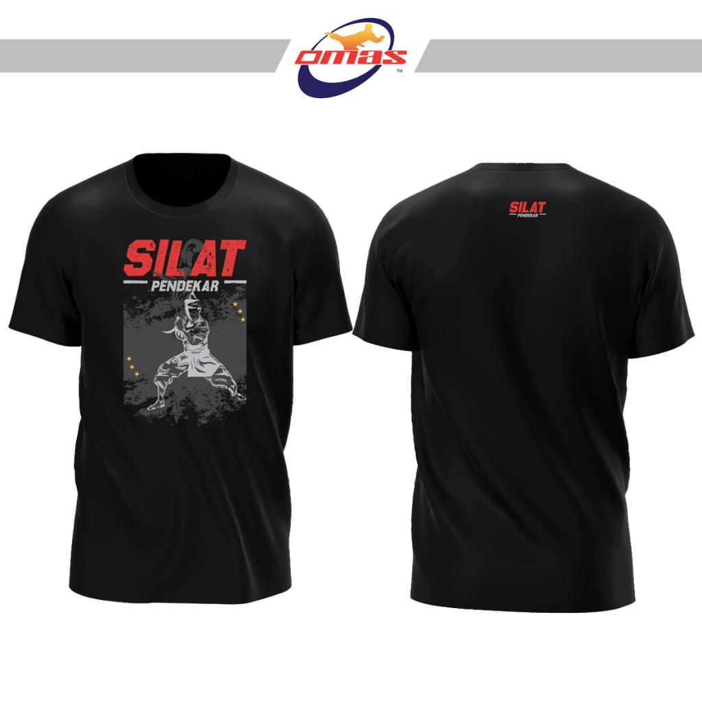 OMAS Silat Malaysia Silat Pendekar Baju T-Shirt (Silat Gayong) ACC5004K ...