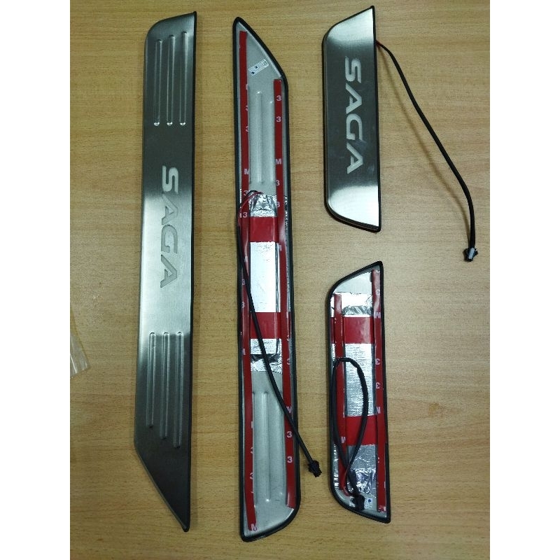 New Saga 2016 2022 Inner Side Step with LED lights | Shopee Malaysia