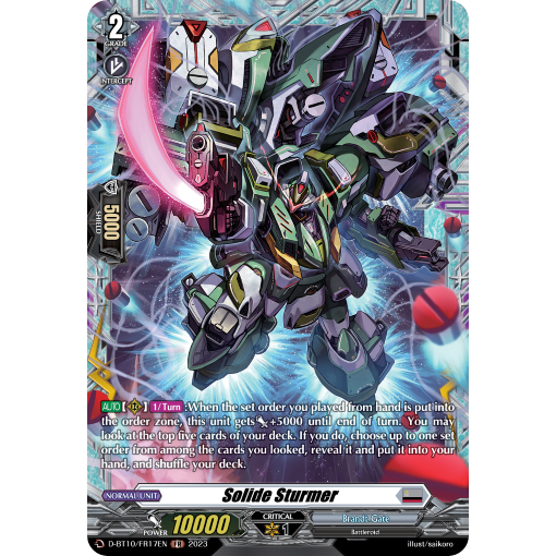 D-BT10/FR17EN Solide Sturmer Brandt Gate FR (English) Cardfight Vanguard | Shopee Malaysia
