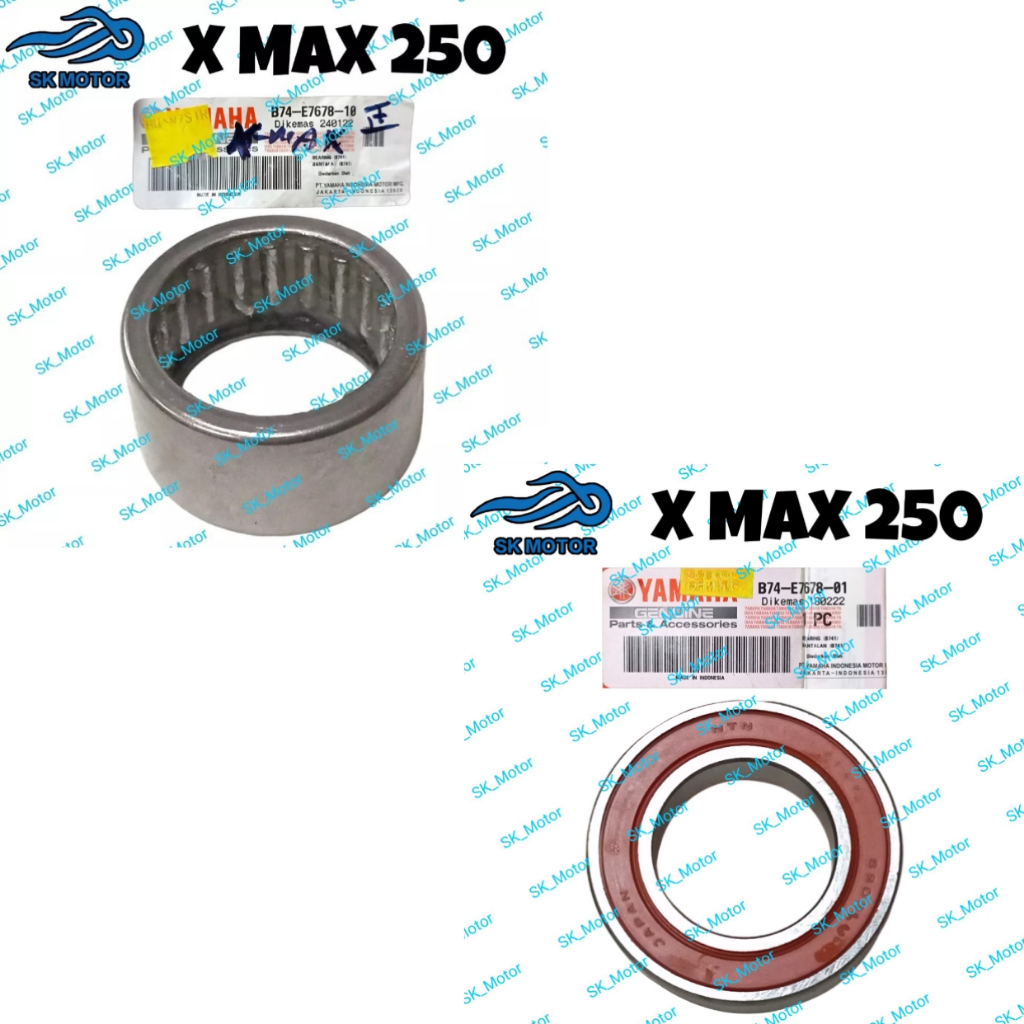 Yamaha X-MAX 250 X MAX XMAX Original Rear Pulley CVT Needle Bearing ...