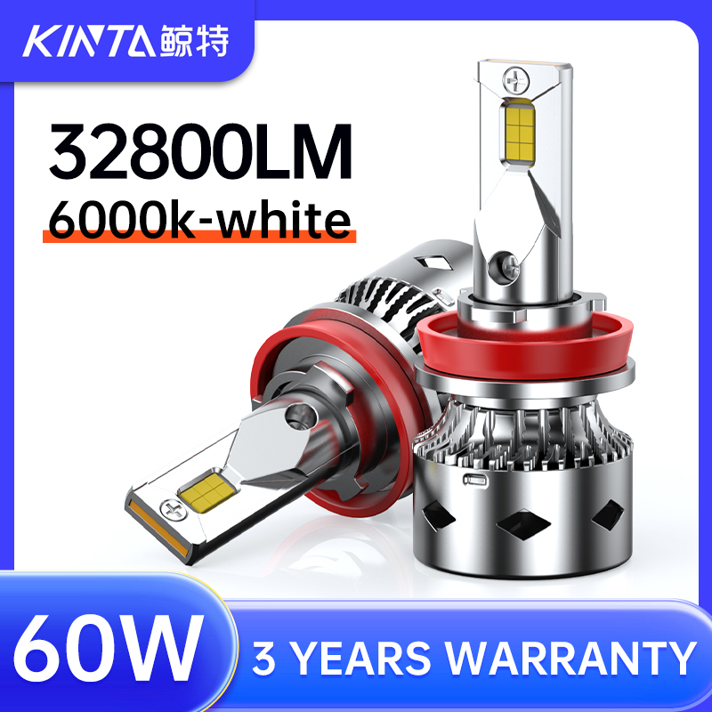 KINTA Automotive LED Headlight Bulb H1 H7 H11 60W 32800LM White LED ...