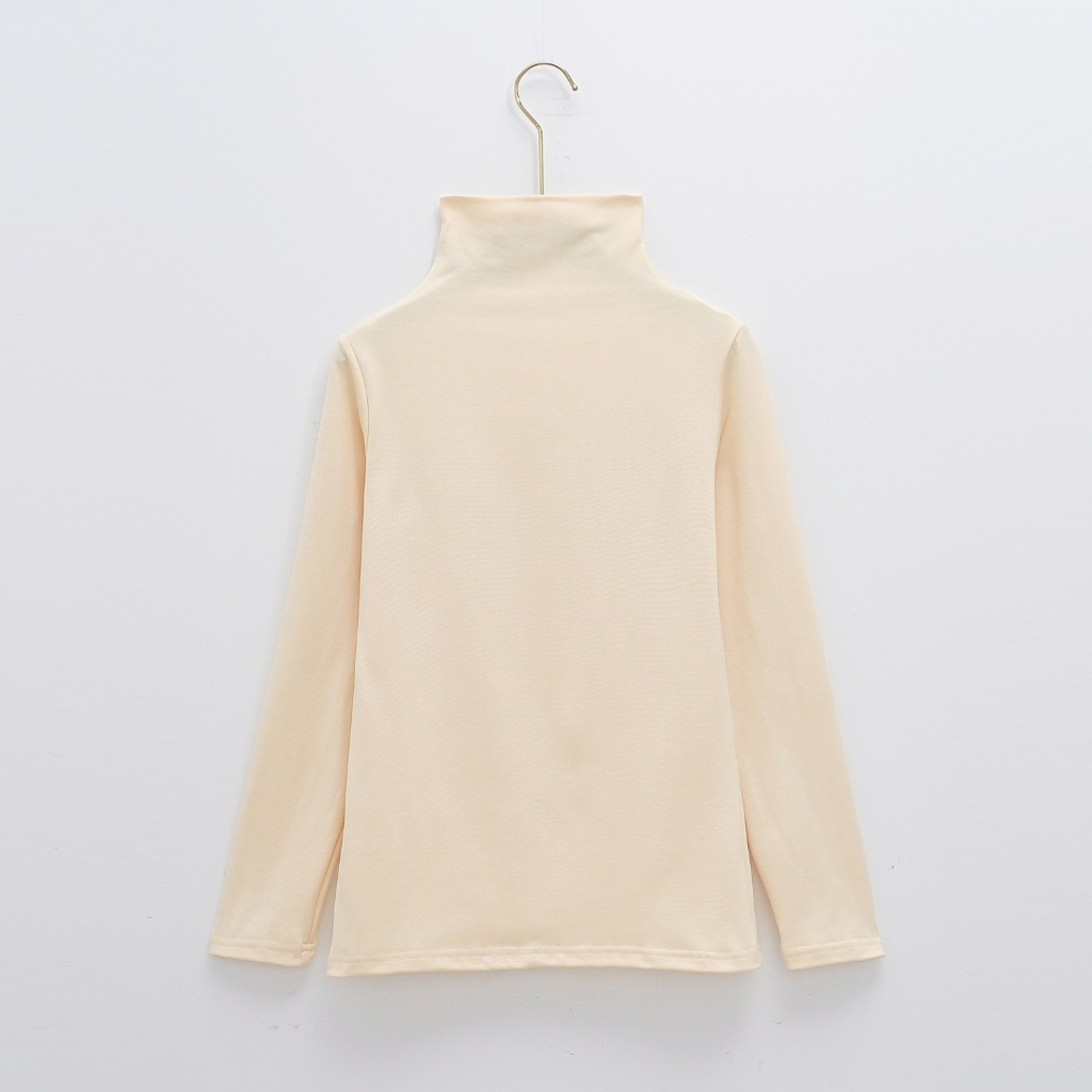 Women's Muslimah Turtle Neck Long Sleeve Inner Shirt – Soft Cotton ...