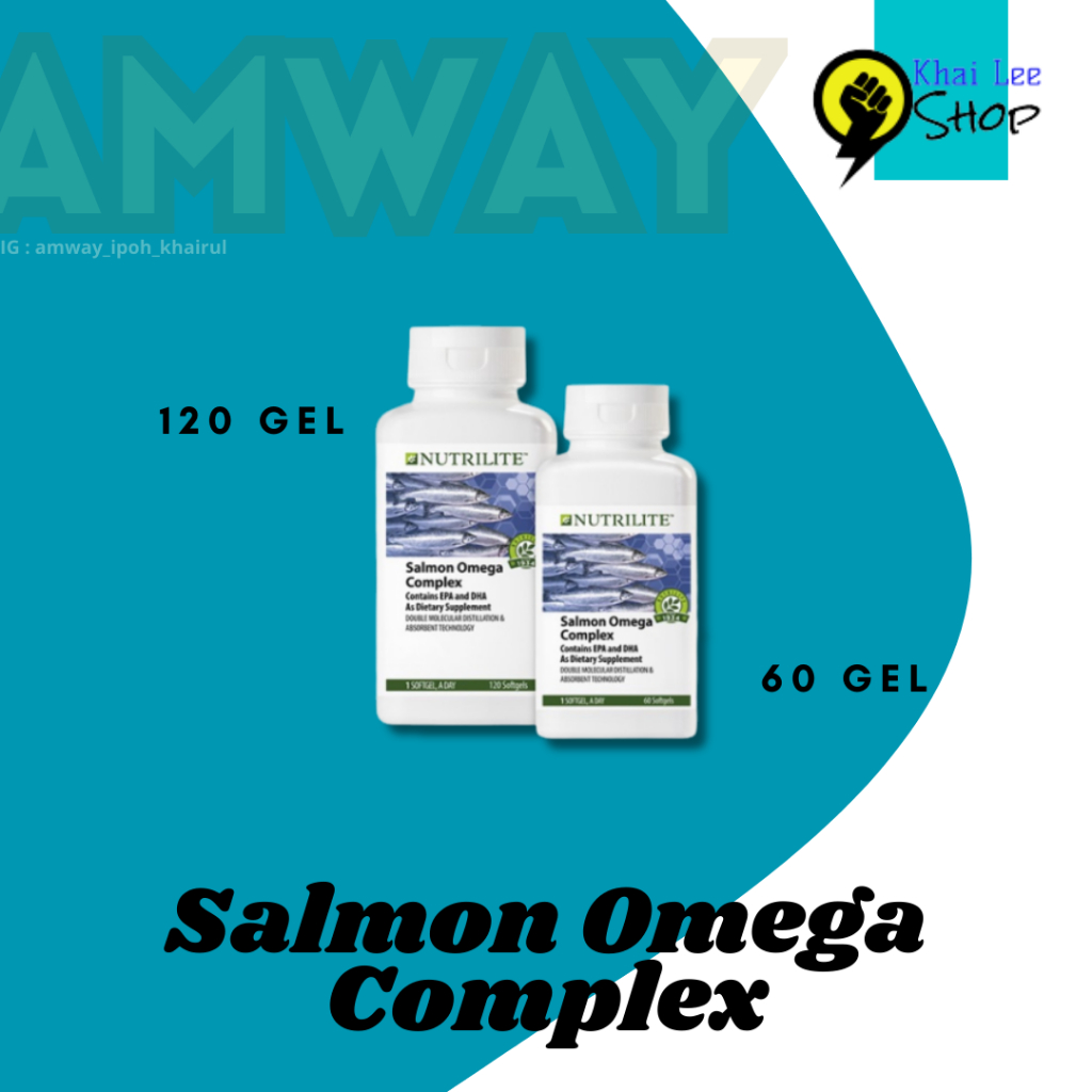 Salmon Omega Complex (60-120sg) Ready Stock | Shopee Malaysia
