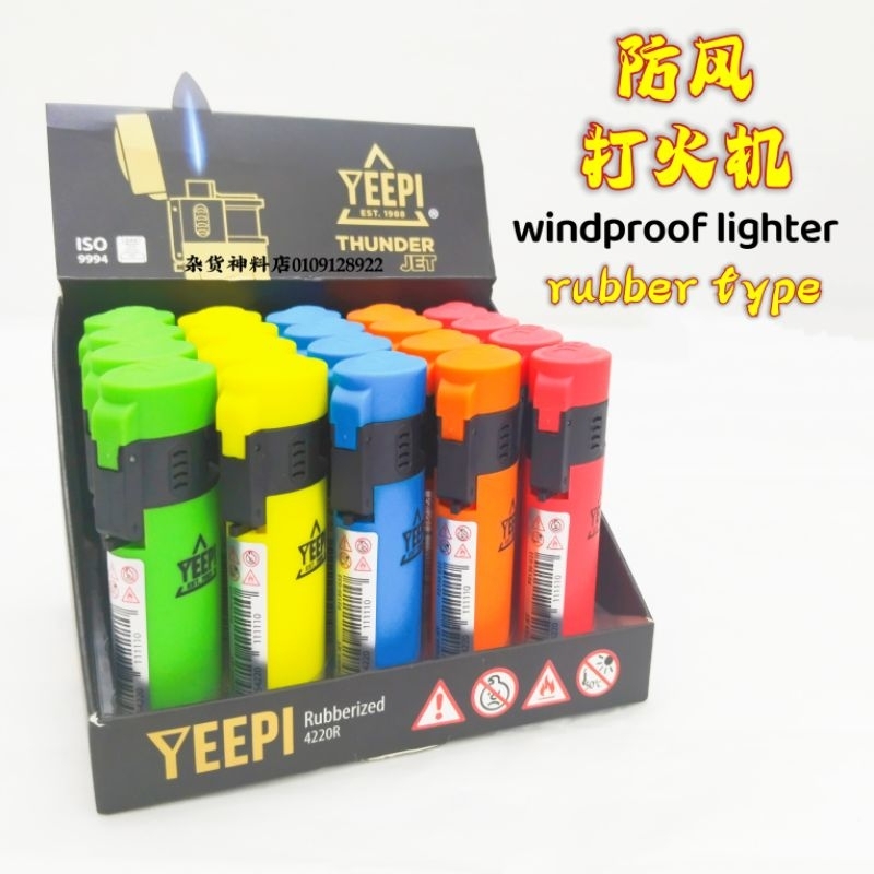 Yeepi Thunder Jet Flame Lighter Rubberized Matte Yeepi WindProof ...