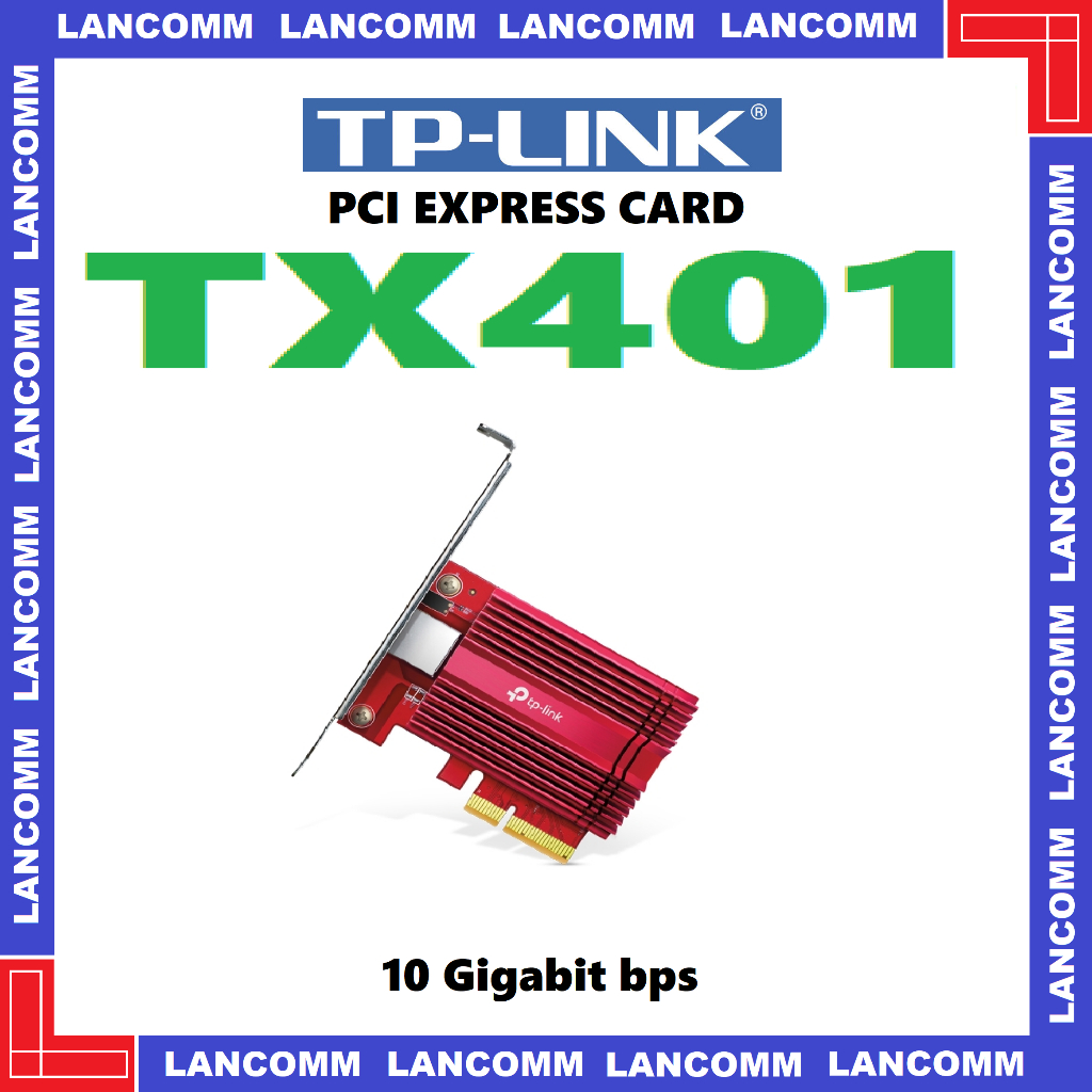 TP-LINK TX401 Gigabit PCI Express Network Adapter | Shopee Malaysia
