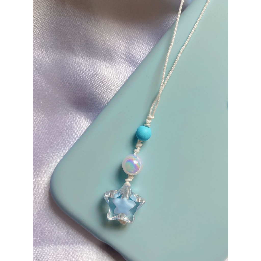 Handmade Beaded Ins Phone Straps [Mini Lucky Starry] | Shopee Malaysia
