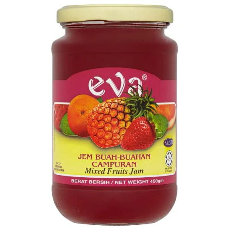 Eva Mixed Fruits Jam 450g EMF450 EP450 ER450 ESJ450 EB450 | Shopee Malaysia