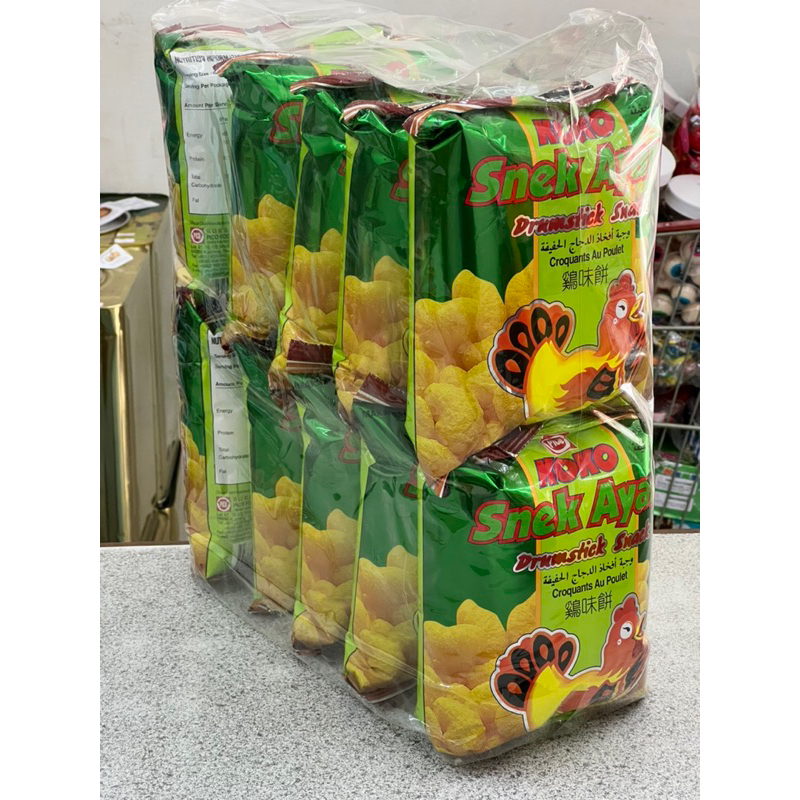 (60g x 10’s) Pico Koko Snek Ayam Drumstick Snack Keropok Makanan Ringan ...
