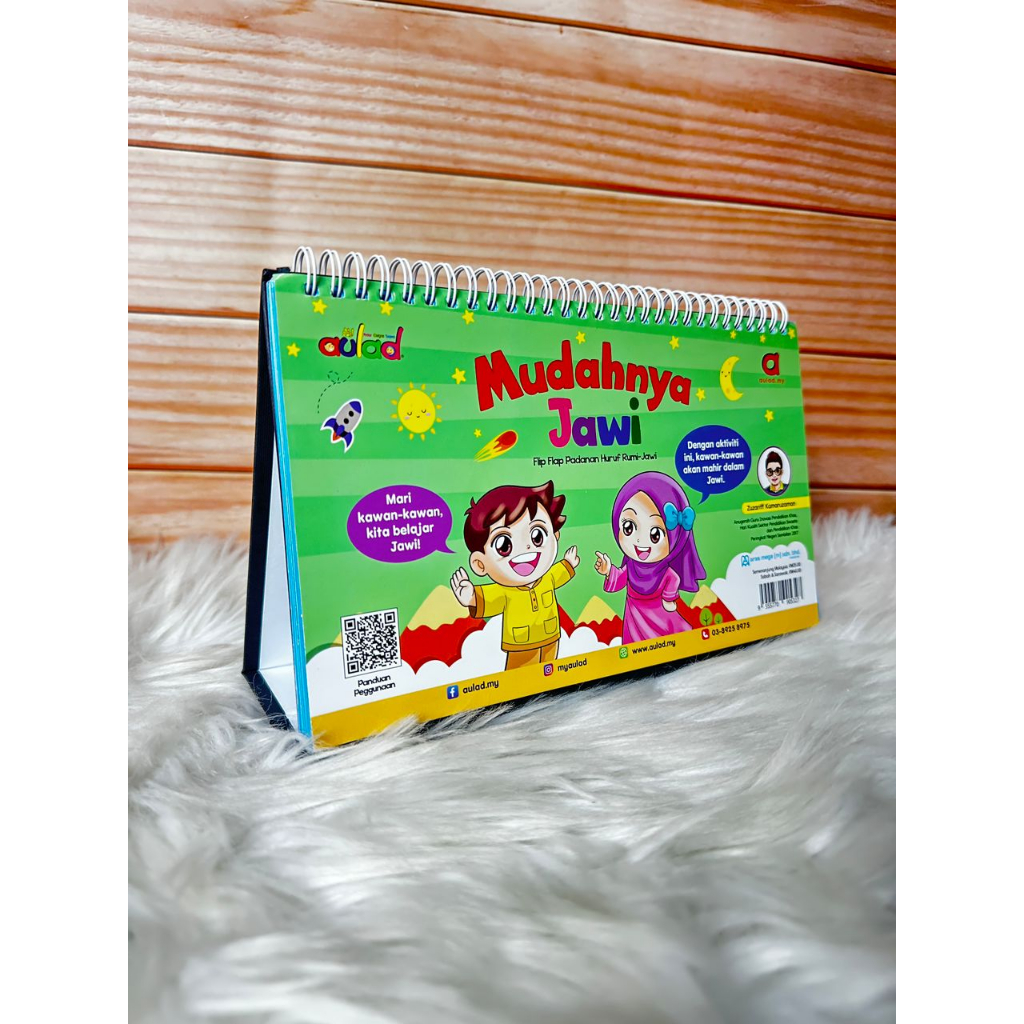 MUDAHNYA JAWI HIJAU (FLIP FLAP PADANAN HURUF JAWI RUMI) | Shopee Malaysia