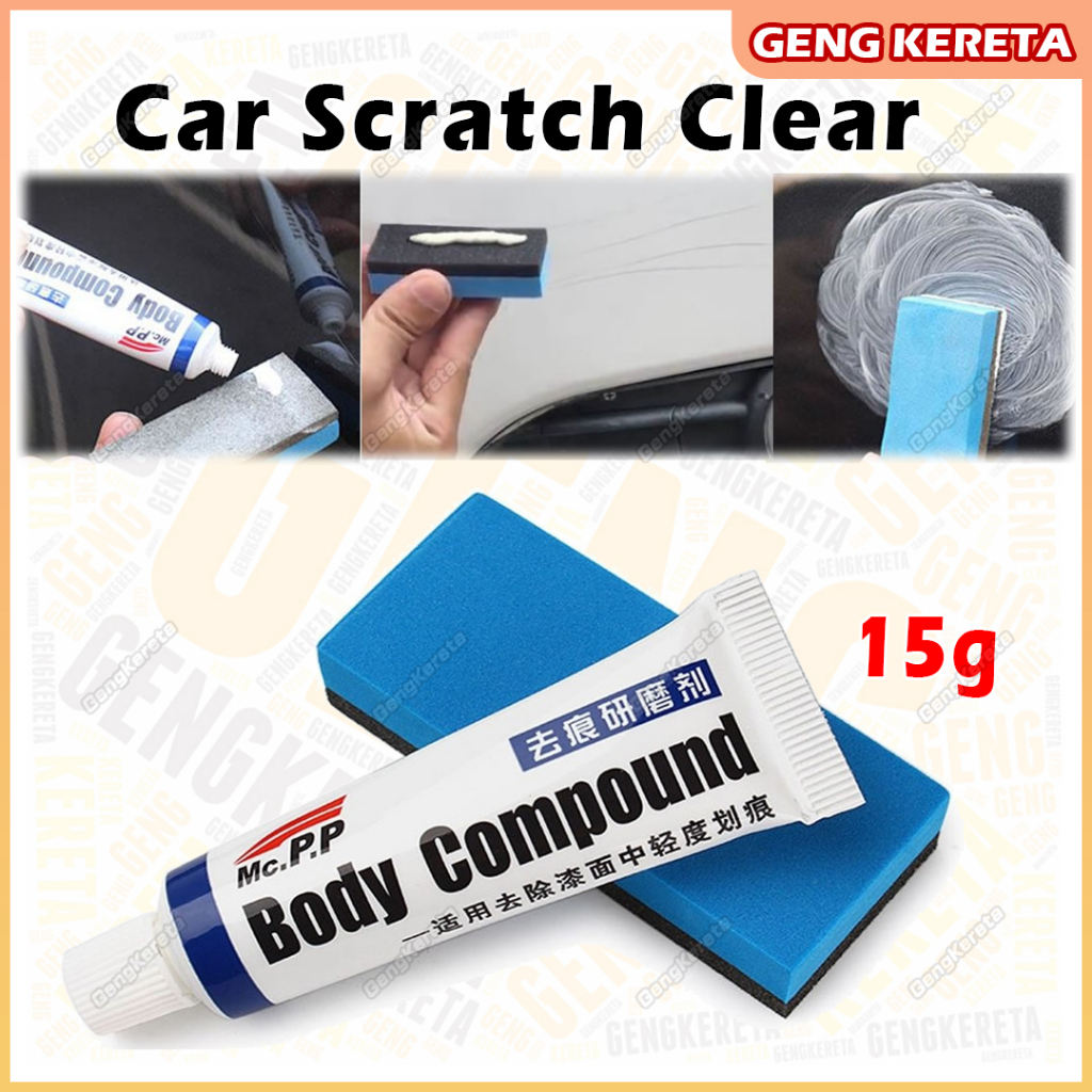 Car Scratch Clear Kit Remover Body Scratch Repair Agent Car Compound ...