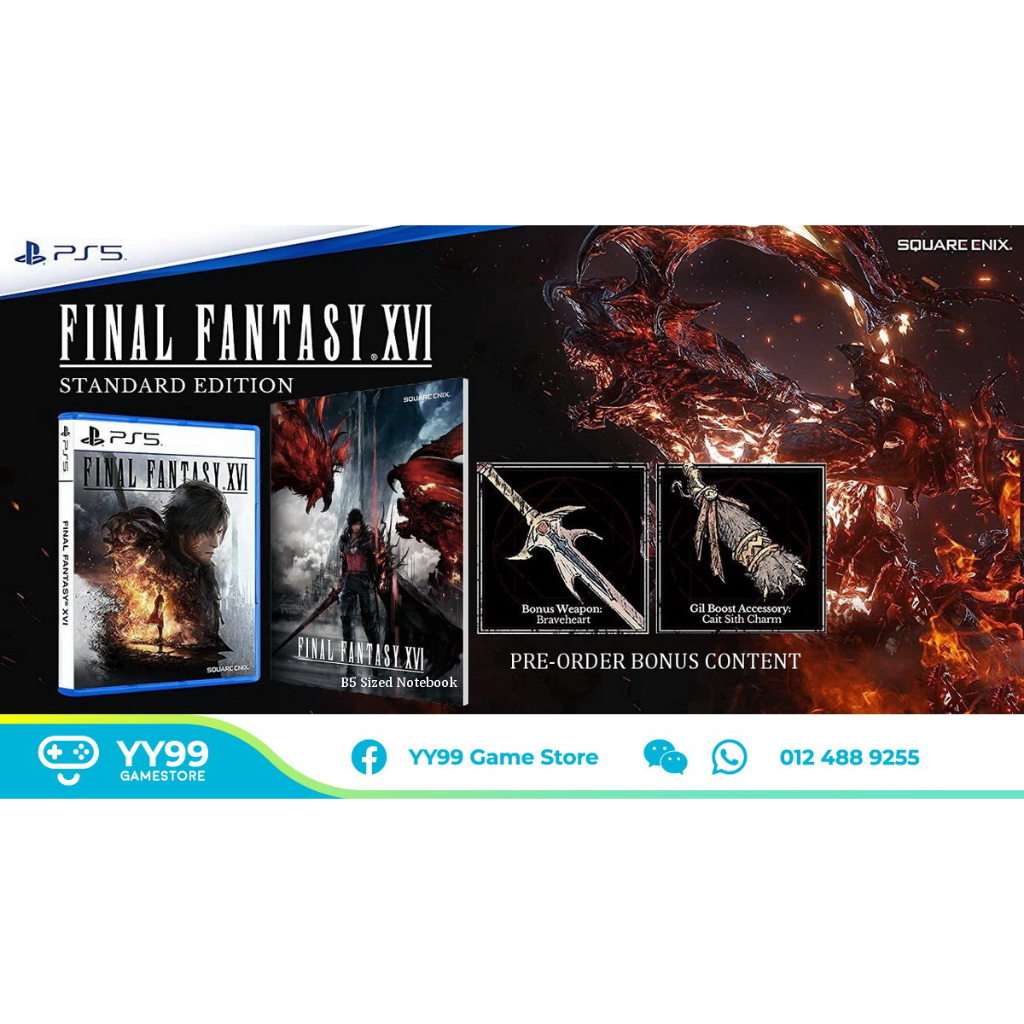 PS5 FINAL FANTASY XVI / FINAL FANTASY 16 ENG/CHI VERSION | Shopee Malaysia