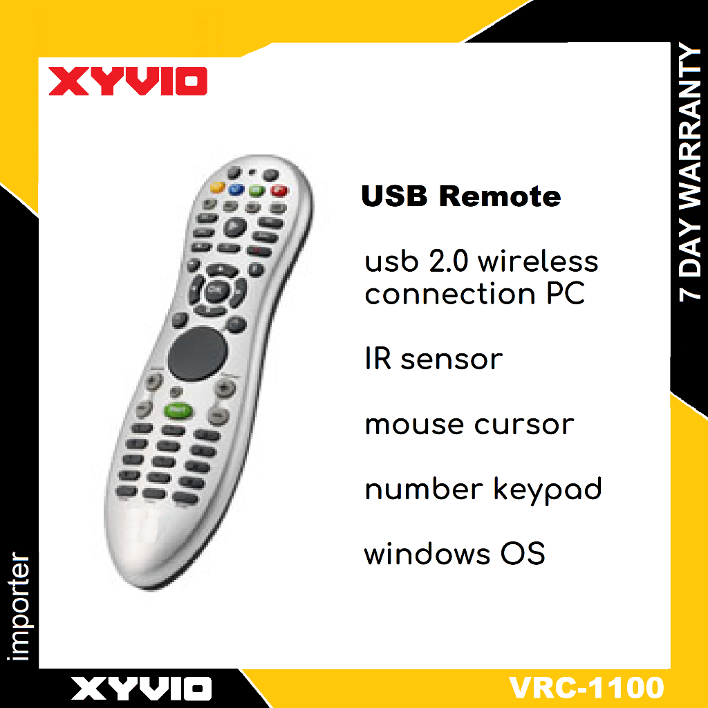 Microsoft TV VRC-1100 Remote Control with mouse feature | Shopee Malaysia