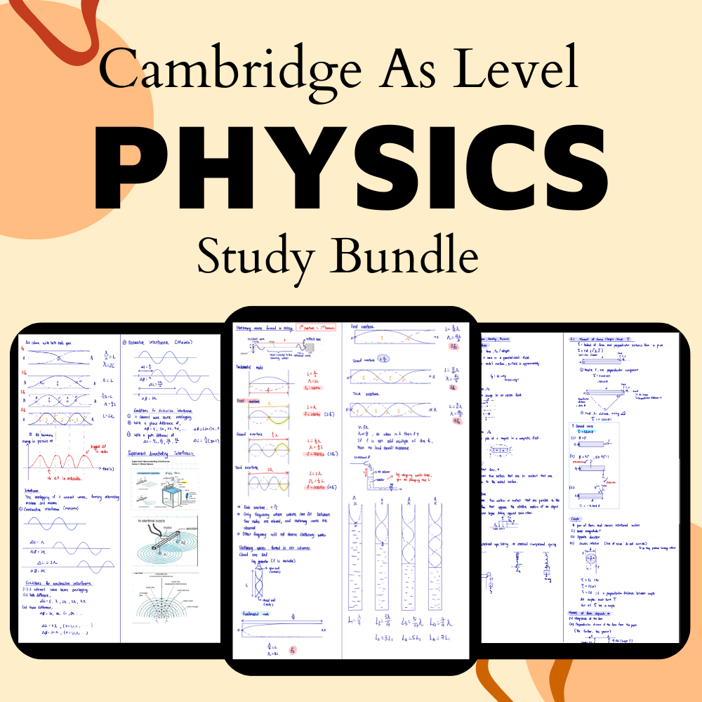 Cambridge 9702 PHYSICS As Level Study Bundle | Digital PDF | Shopee ...