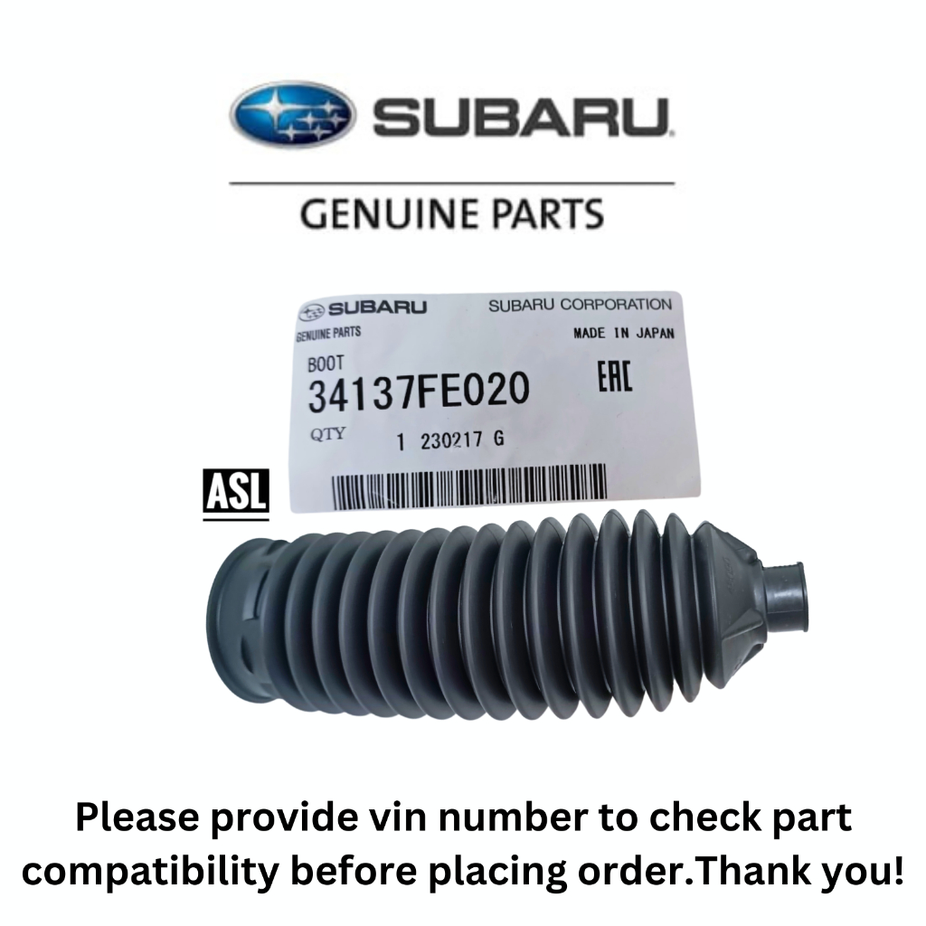 Genuine Subaru Steering Rack Boot 34137FE020 Exiga Forester Impreza WRX ...