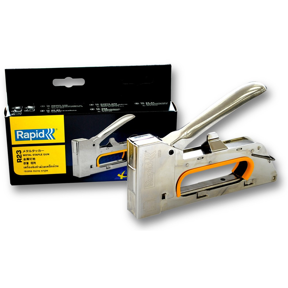 [100% ORIGINAL] R23 RAPID STAPLE GUN TACKER WITH RAPID STAPLE / HEAVY ...