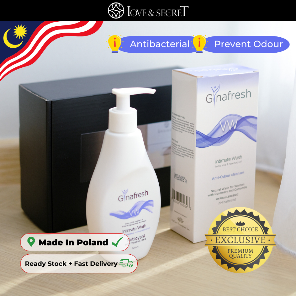 Gynafresh VW Feminine Wash (Antibacterial + Prevent Odour) | Shopee ...