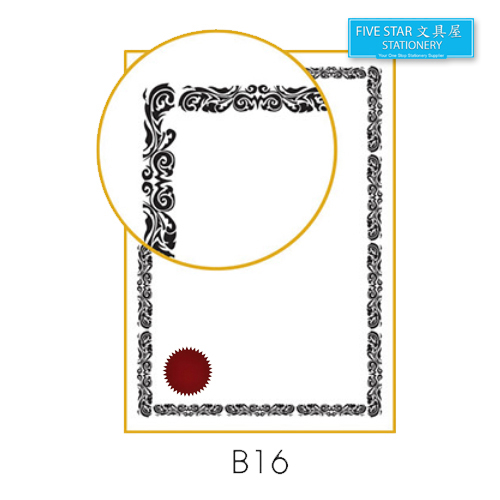 fivestar2u Red Seal Certificate Paper 100's Kertas Sijil with Red Seal ...