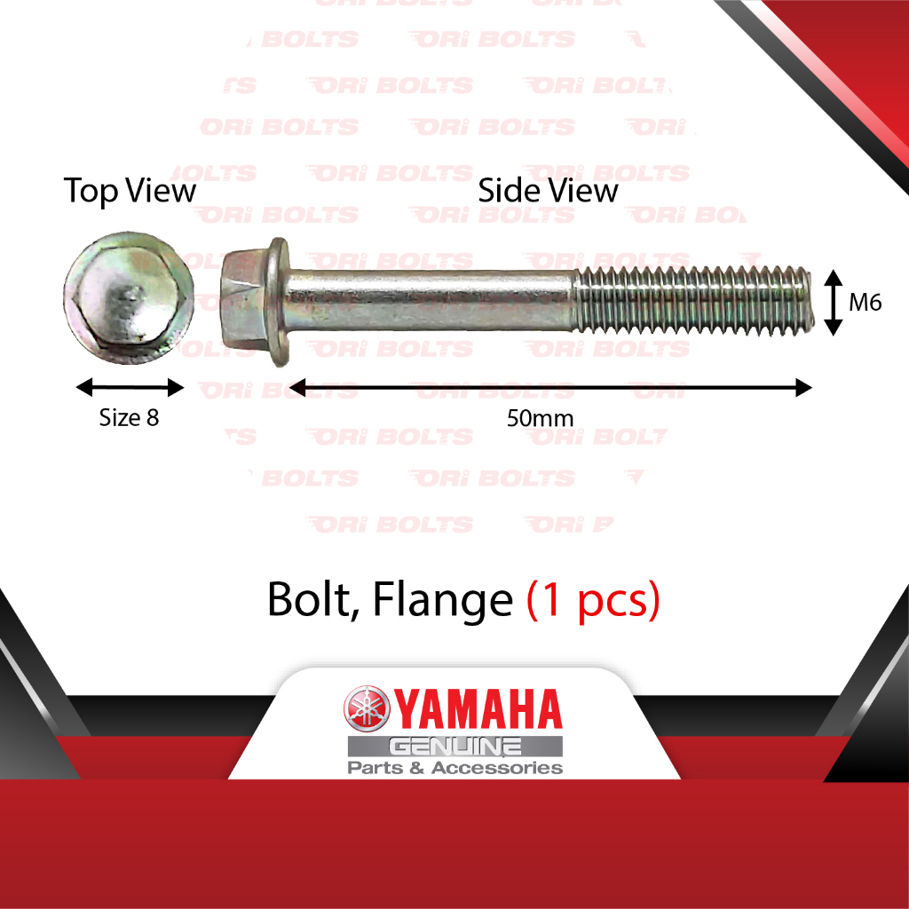 9502L-06050 95E32-06050 Yamaha Original Y15 Bolt Water Pump 135LC Kulit ...