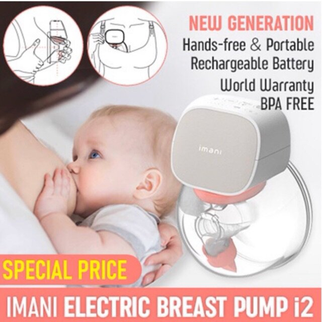 Imani i2 Gen2 Handsfree Electric Breast Pump (ESSTEN) / Pam Susu Imani ...