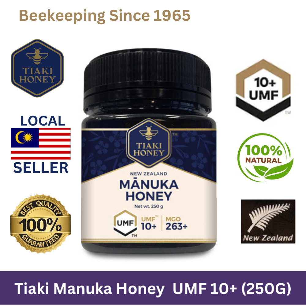 TIAKI Manuka Honey New Zealand UMF 10+ (250g) MGO 261+ [EXP 03/2027] | Shopee Malaysia