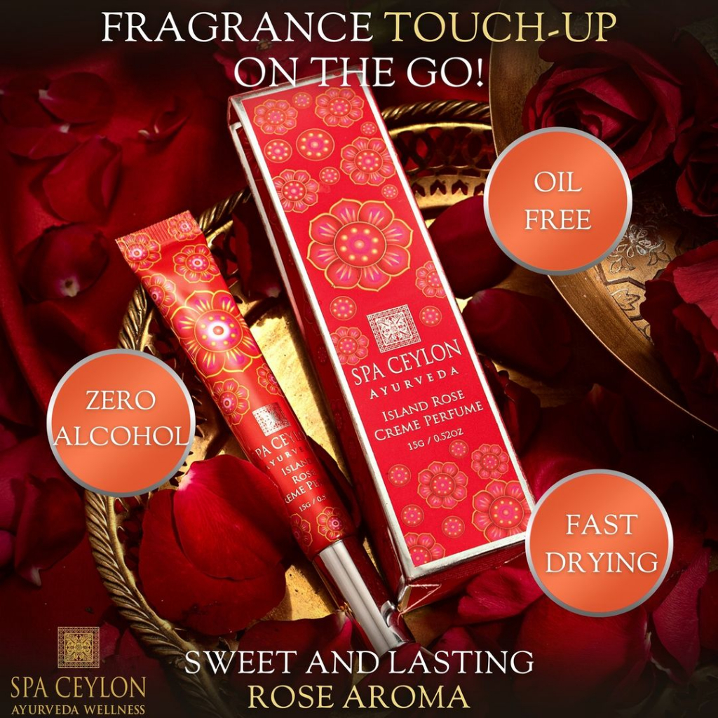 Spa Ceylon Ayurveda Island Rose - Creme Perfume (15g) | Shopee Malaysia
