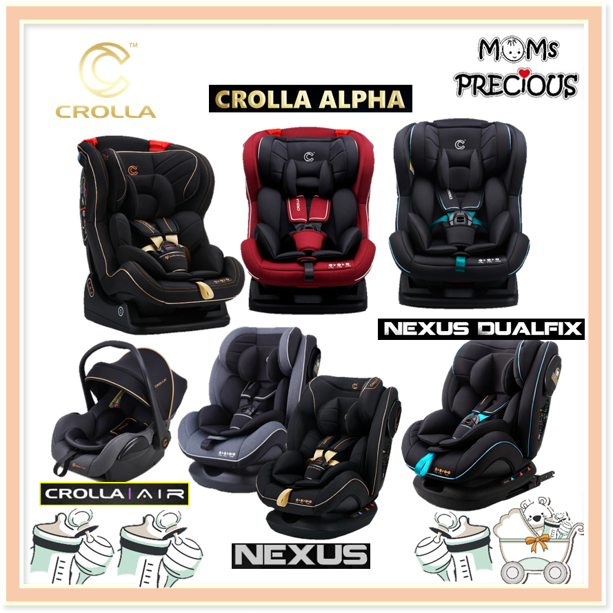 Crolla Baby Car Seats - Alpha R129 Gold /Nexus Gold /Nexus Dualfix /Air ...