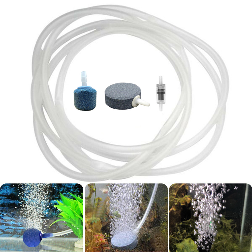 Air Stone Set Aquarium Air Stone With Air Tube Check valve | Shopee ...