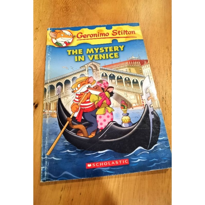 Geronimo Stilton Thr Mystery In Venice Children Story Book | Shopee ...